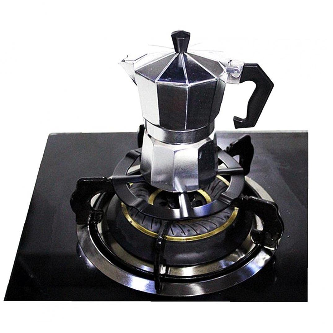 Cast Iron Stove Trivets Coffee Maker Shelves Steel Stovetop Support Shelf Reducer Hob Cooker Coffee Pot Simmer Ring 13.3cm
