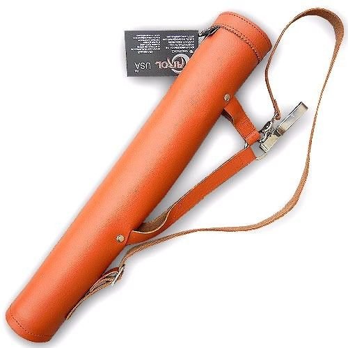 Carol Traditional Leather Arrow Back/Side/Hip (2 in 1) Quiver AQ143 Youth TAN