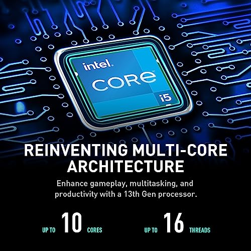 MSI Codex R Gaming Desktop: Intel Core i5-13400F, RTX 4060, 32GB DDR5, 2TB M.2 NVMe Gen3, RGB Fan Cooling, 650W 80+ Gold, Keyboard & Mouse, DIY Friendly, Windows 11 Pro: 13NUC5-068US