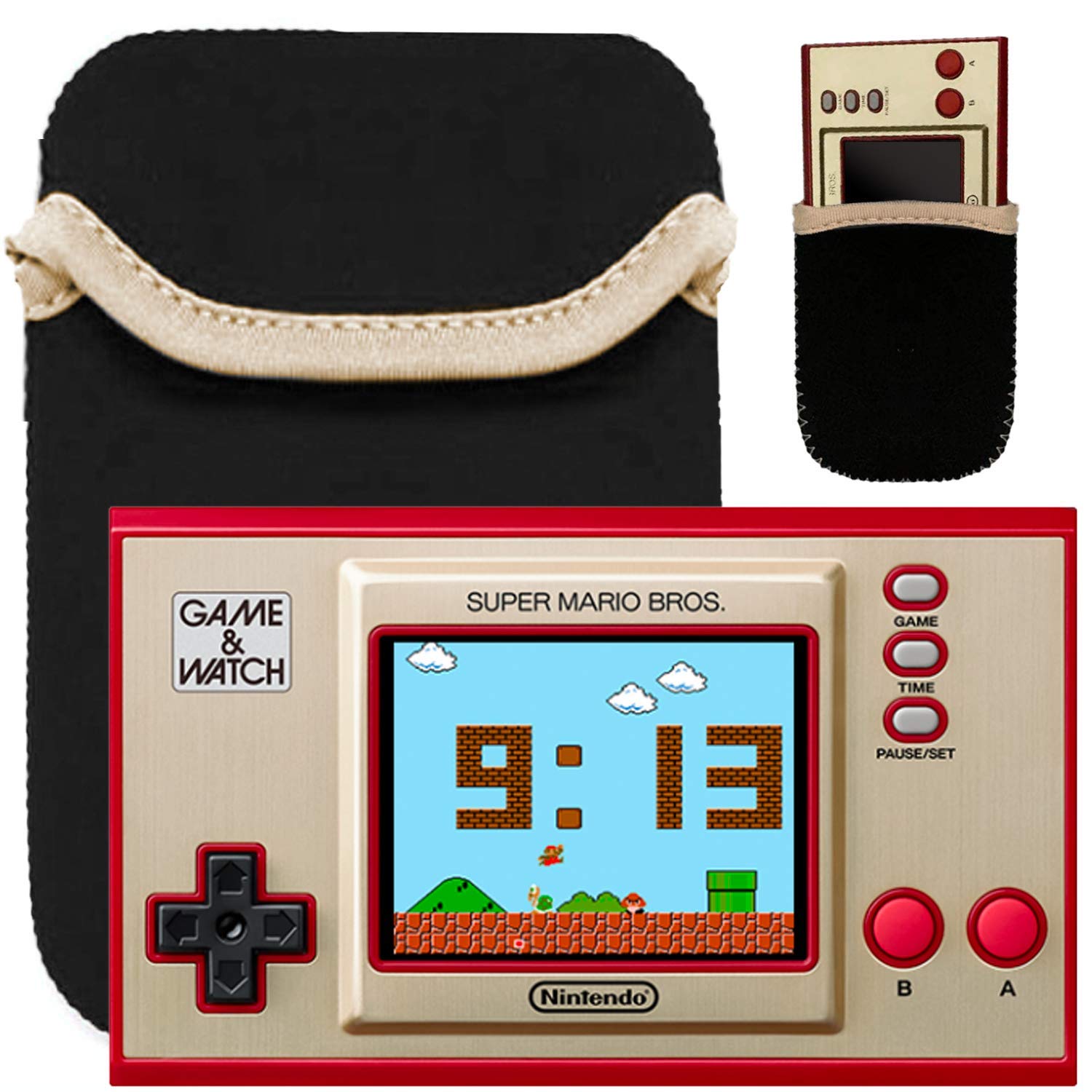 Orzly Protective case Designed for Nintendo Game and Watch (2021 Special Edition Model) - Colour Matching for Legend of Zelda Reversible Sleeve Case