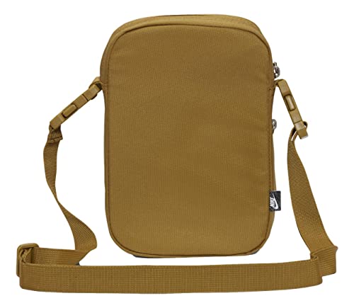 Nike Unisex Heritage Small Items Tote Bag 2.0 (Golden Moss/Golden Moss/Honeydew) (DB0456-382)