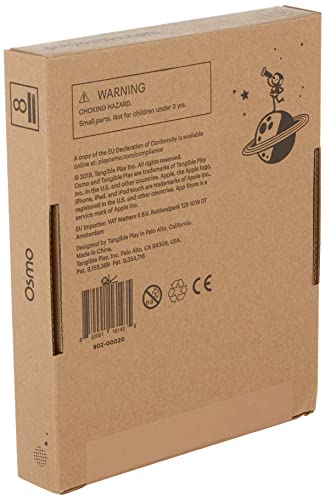 Osmo - Genius Tangram for iPhone, iPad & Fire Tablet - Ages 6-10 - Use Shapes/Colors to Solve for Visual Puzzles (500+) Educational Learning Games - STEM Toy Gifts - Boy & Girl (Osmo Base Required)