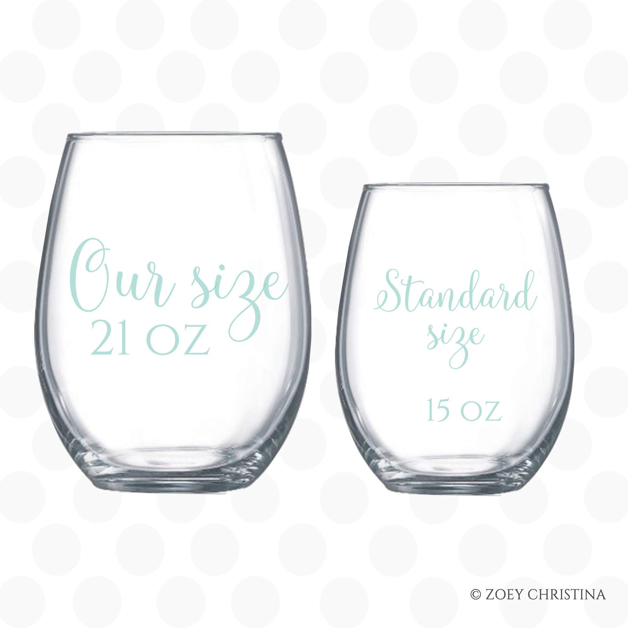 Doberman Gifts for Women Funny Stemless Wine Glass for Her Dobie Mom Cup 0054
