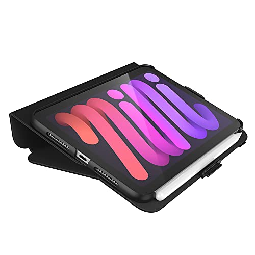 Speck Products Balance Folio iPad Mini (2021) Case and Stand, Black/Black