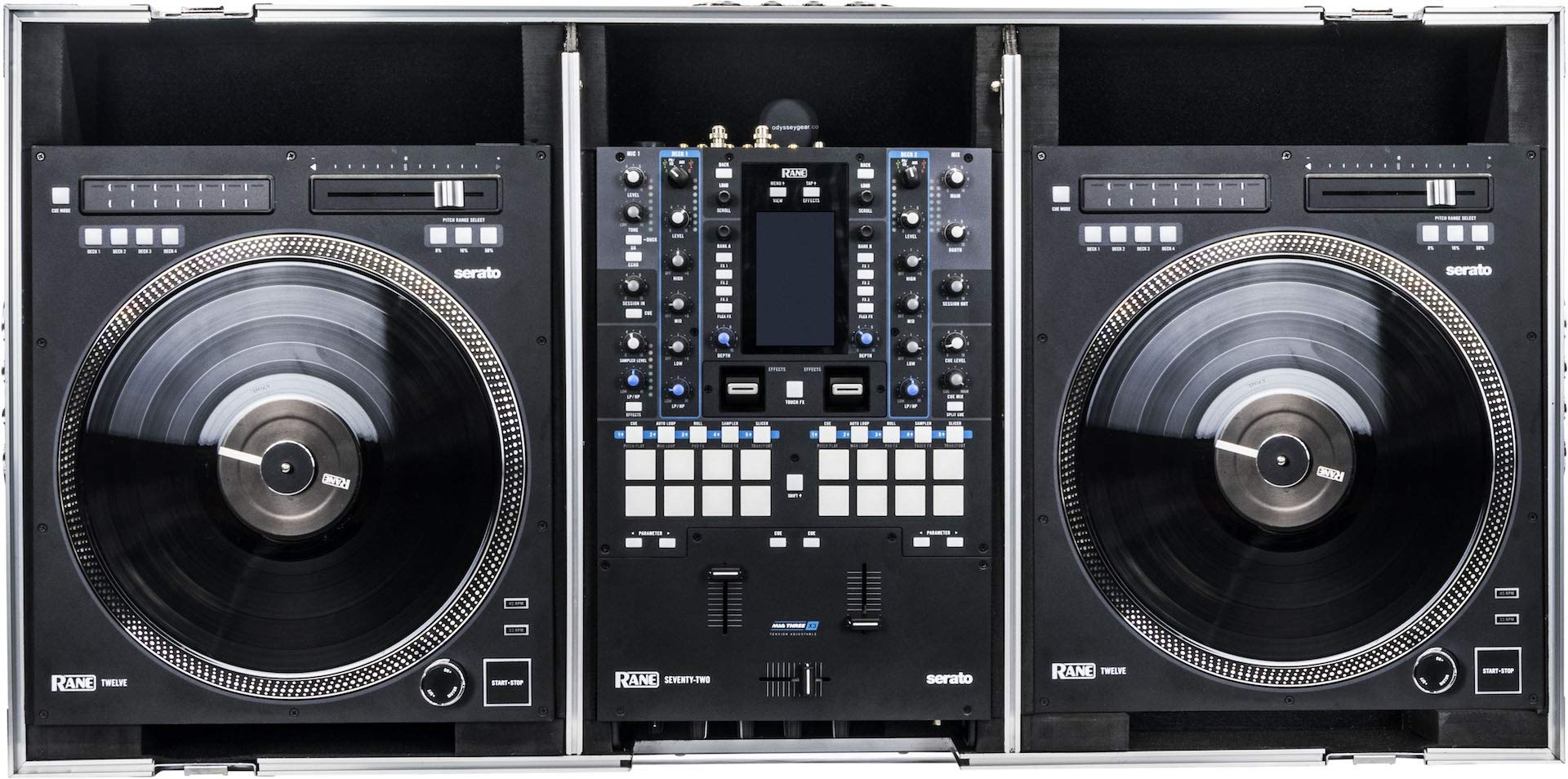 Odyssey FZRANE1272W DJ Battle Coffin for Rane Seventy-Two & Twelve
