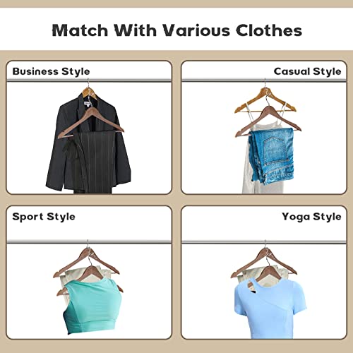 HolyMaji Metal Clothes Hanger Connector Hooks, 60 Pack Sturdy Hanger Extender Hooks, Space-Saving Clothes Hanger Connector Hooks, Stainless Steel Hooks for Hangers Closet Wardrobe