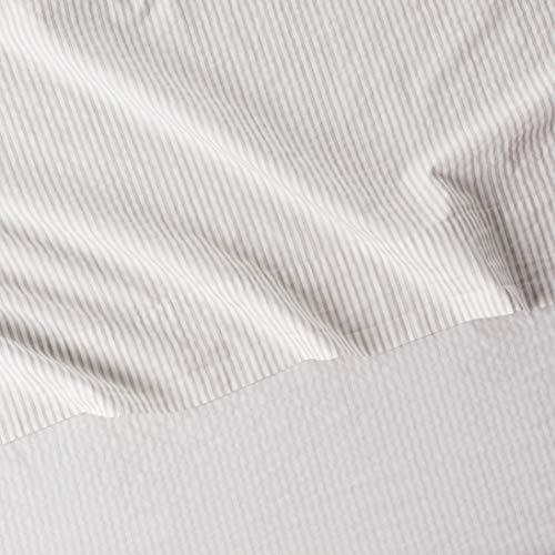 Tommy Bahama - King Sheets, Cotton Percale Bedding Set, Crisp & Cool, Stylish Home Decor (Paloma Beach Grey, King)