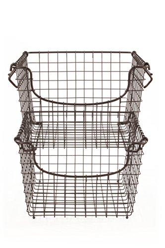 Spectrum Diversified Scoop Stacking Storage Basket,