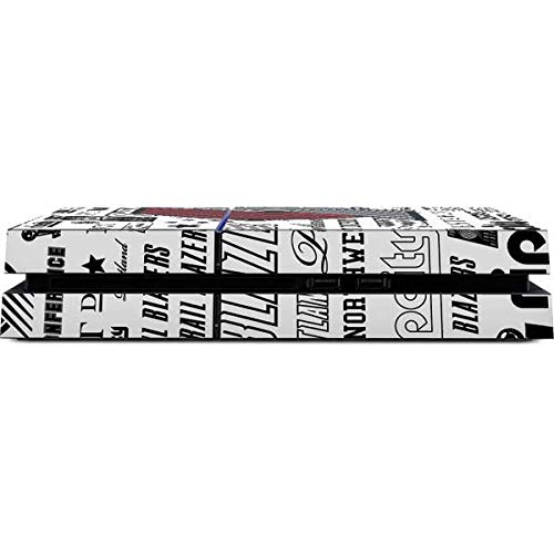Skinit Decal Gaming Skin for PS4 Console - Officially Licensed NBA Portland Trail Blazers Historic Blast Design