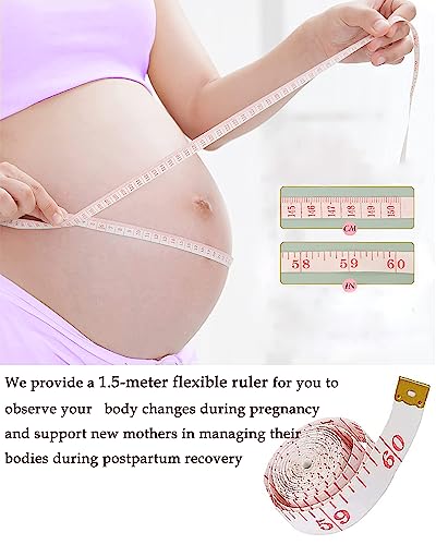 Nipple Ruler is a Measuring Tool Used to Measure The Flange Size for Nipples. Csakri This Breast Pump Sizing Tool is a Must-Have Item for New Mothers(Purple)