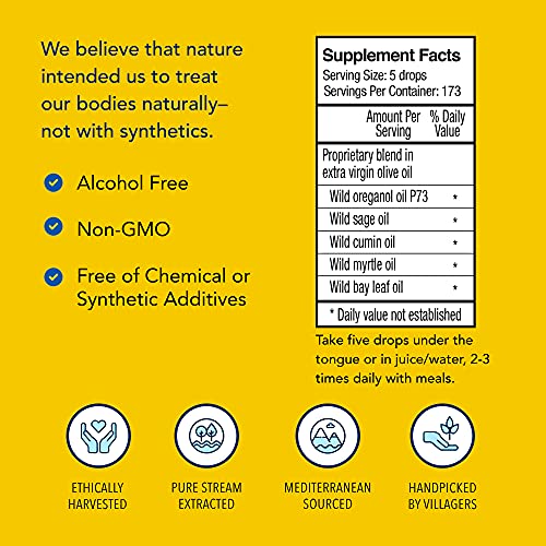 NORTH AMERICAN HERB & SPICE Fung-E-Clenz - 1 fl. oz. - Immune Support, Healthy Hair, Skin & Nails - Contains Oregano, Food & Spice Oils - Non-GMO, Vegan - 173 Total Servings