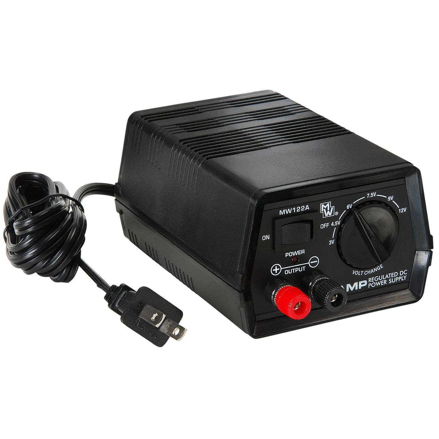 Parts Express 3-12V 2A Regulated 6-Way DC Power Supply