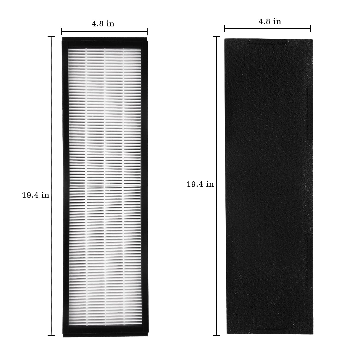 Hongfa Replacement for Guardian FLT5250PT Filter C, Filter Compatible with AC5000, AC5000E, AC5250PT, AC5350B, AC5350BCA, AC5350W, AC5300B, BXAP250, IAP-GG-125 Series Air Purifiers