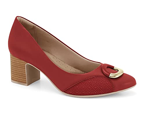 ComfortFlex Women's Charlotte Shoes Comfortable Made in Brasil (Flame, Numeric_7)