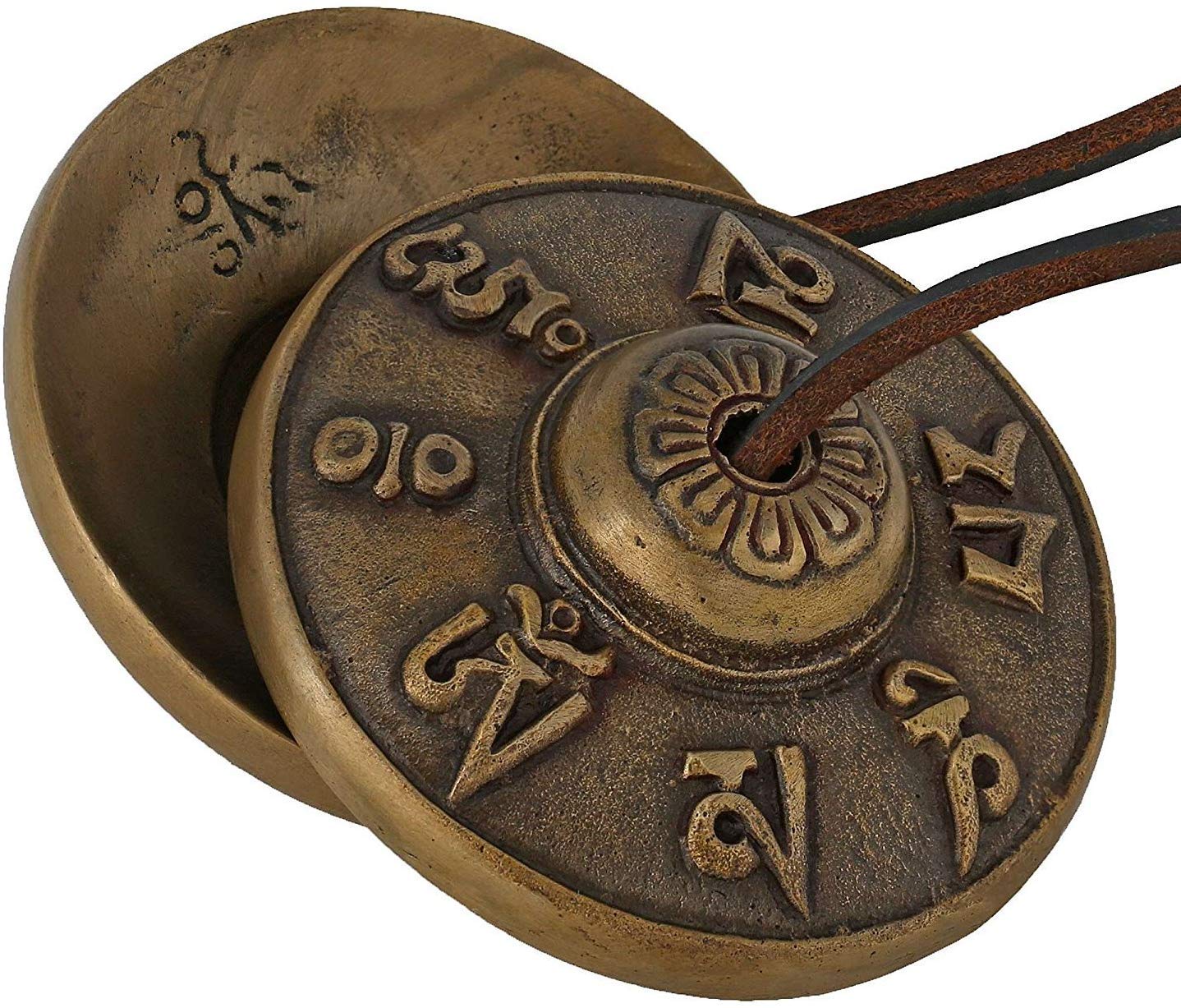 Buddhist Tingsha Bell Tibetan Cymbals, Chimes, Manjeere Meditation Prayer Musical Instrument