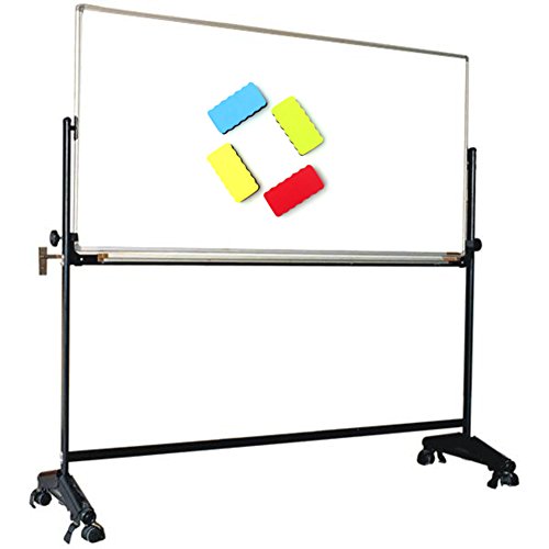 Z ZICOME 4 Pack Magnetic White Board Eraser for Home, School and Office - 4 X 2.3 X 0.8 Inch
