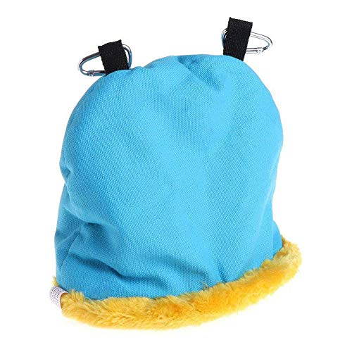 Litewoo Bird Hammock Nest Plush Warm Hanging Tent Pet Parrot Swing Bed Cave Cage for Parakeet Canary Cockatiel Lovebird Hamster Random Color (Medium)