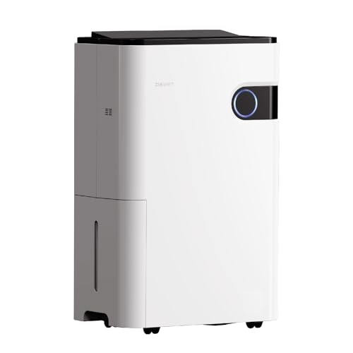 Dehumidifier Home Moisture LED Quiet Humidity Control,4500 SqFt 50 Pint,Large Water Tank,Auto Off,Child Lock,Energy Saving,3 Modes,Household Commercial Dehumidifiers for Basements,Bathroom