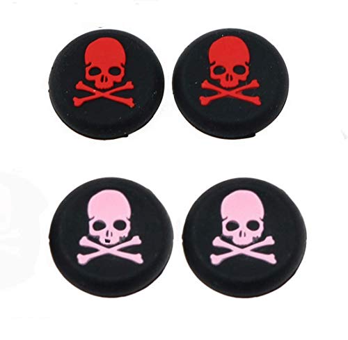 Silicone Analog Controller Grips Cap Thumb Stick Joystick Cover for PS4 PS3 Xbox 360 Xbox One Nitntend Switch Pro Wii u Controller Game Accessories (D)