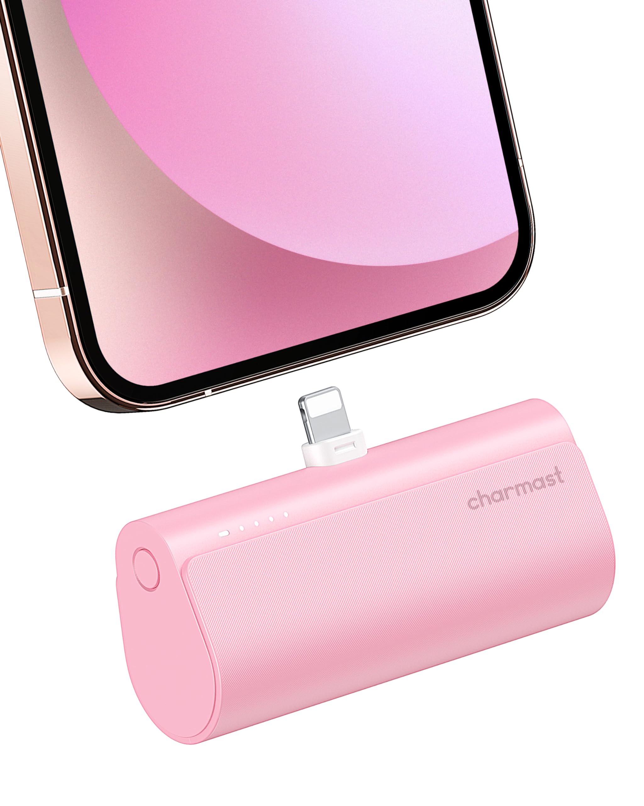 Charmast Small Portable Charger 5000mAh, Ultra-Compact 20W PD Fast Charging Power Bank Mini Battery Pack Compatible with iPhone 14/14 Pro Max/13/13 Pro Max/12/12 Pro Max/11/XR/X/8/7/6, and More