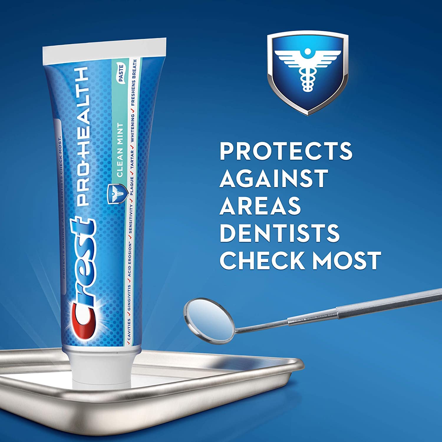 Crest Pro-Health Clean Mint Toothpaste 2.8 oz (Pack of 6)