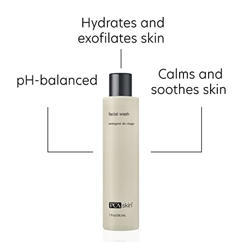 PCA SKIN Acne Cleanser Face Wash - Gentle Foaming Facewash Women's, Removes Dirt, Oil & Makeup, 7 oz Bottle