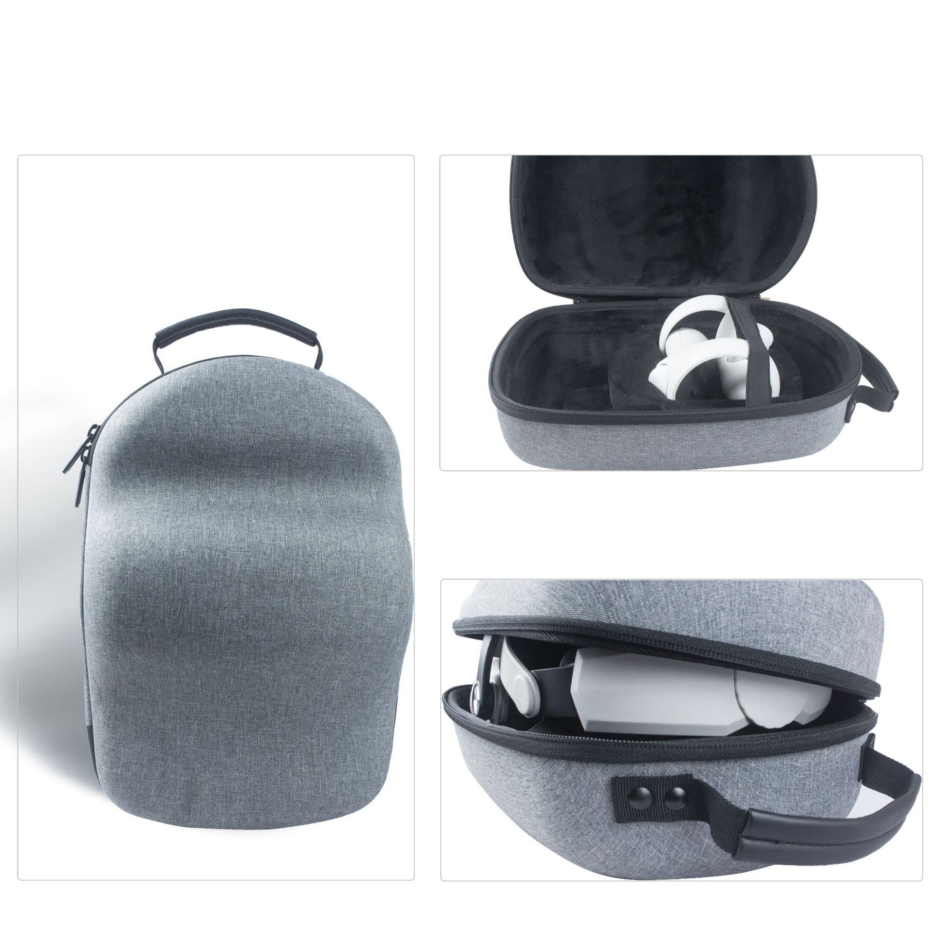 Case for Oculus Quest 2 Compatible with Elite Strap, JOYSOG Portable Hard Storage Bag Travel Carrying Case for Oculus Quest 2 VR Headset and Accessories