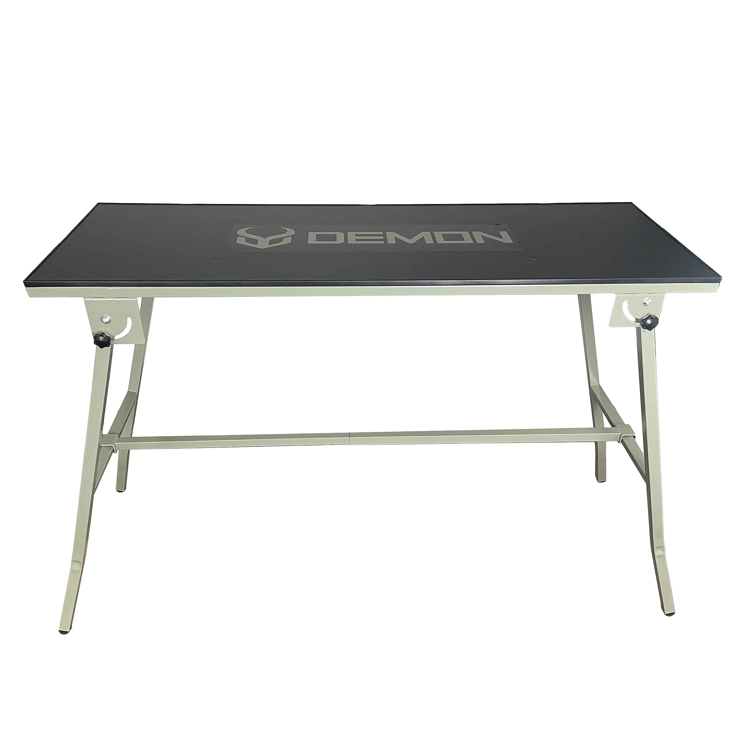 DEMON UNITED Ultimate Ski and Snowboard Tuning and Wax Bench, Waxing Table with Foldable Legs, Compact Design for Easy Travel and Setup