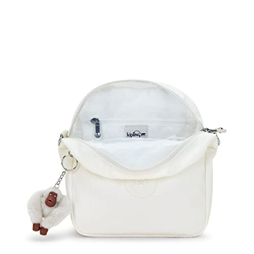 Kipling Maxx, Alabaster Tonal, 8''L x 9.5''H x 3''D
