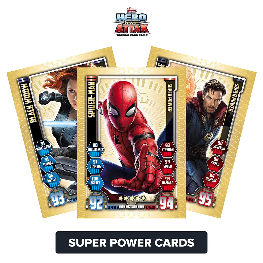 Topps India Marvel Hero Attax 2021 TCG Collection Smart Pack, 123 Cards Total
