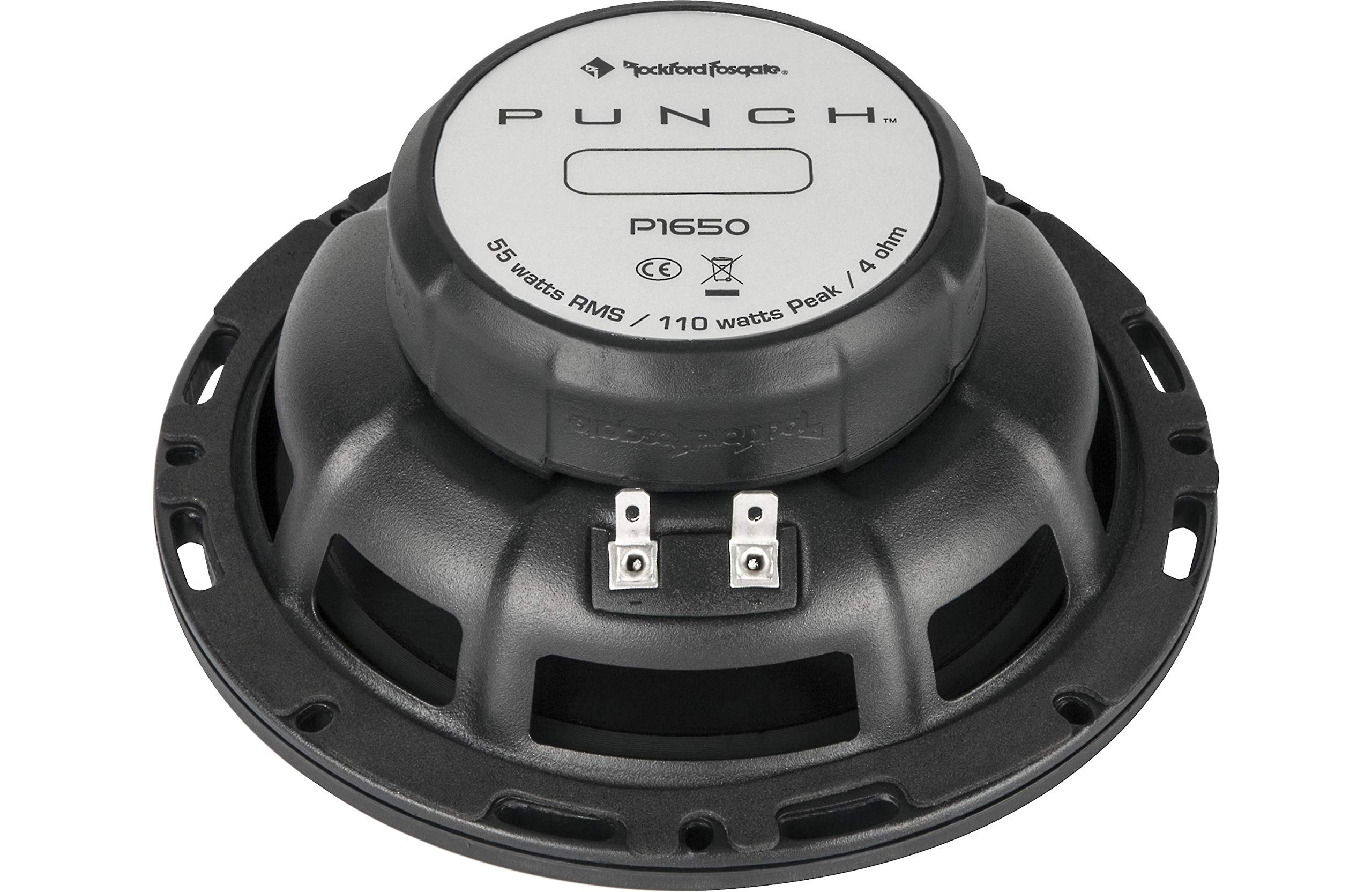 Pair of Rockford Fosgate Punch P1694 6" X 9" 300W 4-Way + P1650 6.5" 220W 2-Way Full Range Coaxial Speakers - 4 Speakers + Gravity Magnet Phone Holder