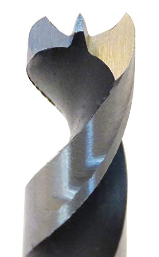 Fisch Brad Point Drill Bits (5mm x 86mm) - Premium Drill Bits for Soft, Hard, Veneered and Laminated Wood, MDF and Acrylic Glass - Beveled Edge for Fast, Easy Cutting - FSF-003960 - Made in Austria