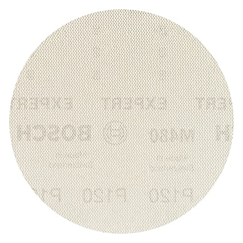 Bosch Professional 5x Expert M480 Sanding Net (for Hardwood, Paint on wood, Γ 125 mm, Grit 120, Accessories Random Orbital Sander)