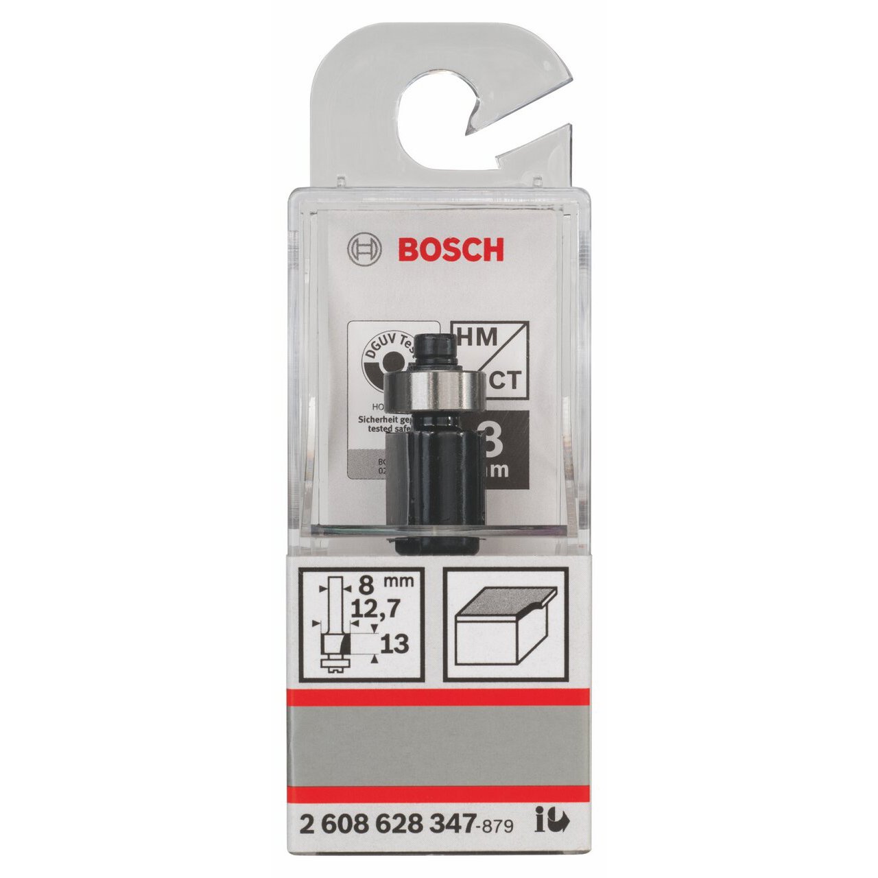 Bosch 2608628347 Roman Ogee Bit 12, 7x13x8mm