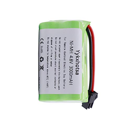 Parts & Accessories 4.8V 3000mAh Battery SM Plug for Remote Control Toys Cars Tanks Guns Robots 4.8v NiMH Battery AA Batteries Pack - (Color: 4PCS)