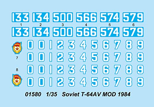 Trumpeter Soviet T-64AV MOD 1984 Model Kit (1:35 Scale)