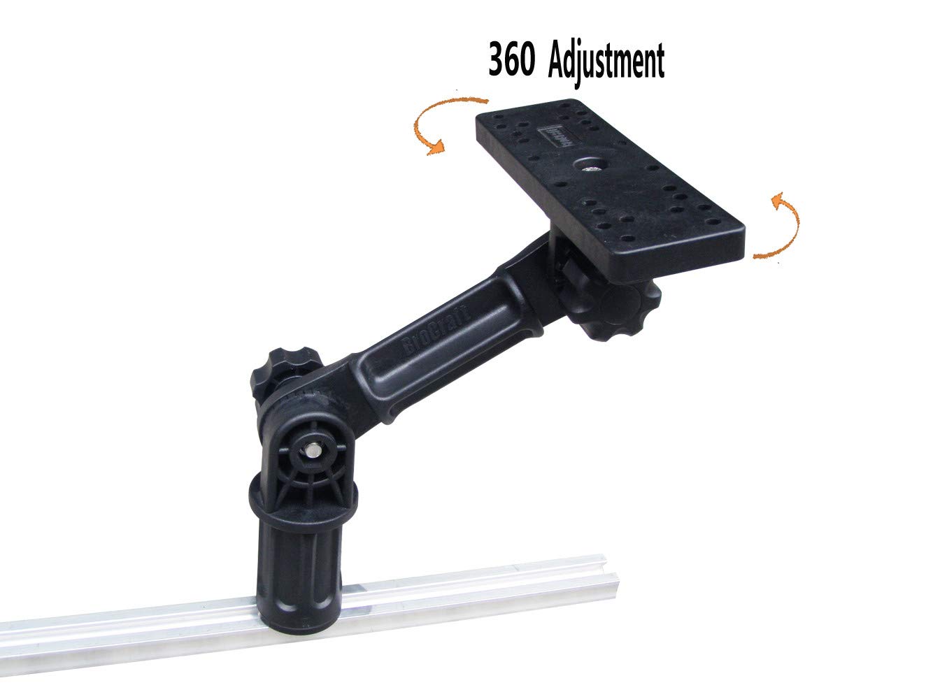 Brocraft Kayak Track Fish Finder Mount/Kayak Fish Finder Mount for Track