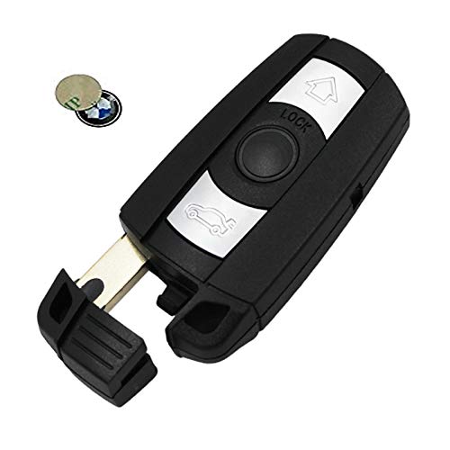 Car Key Fob Case for BMW 1 3 5 6 Series E60 E90 E91 E92 E70 E82 E88 E89 X5 X6 3 Button Remote Smart Key Shell Fob Cover
