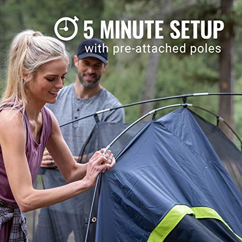 Coleman Skydome Camping Tent with Dark Room Technology, 8 Person