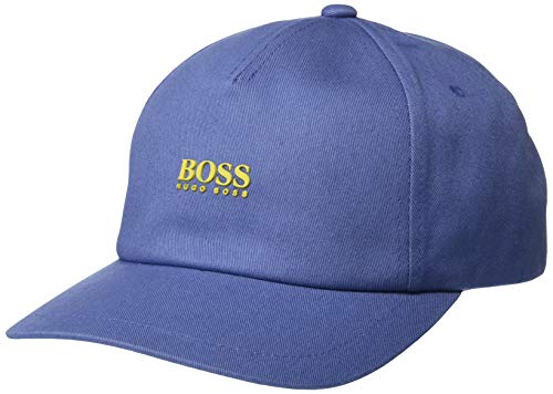 BOSS Men's Baseball Cap, Blue-Gray, One Size