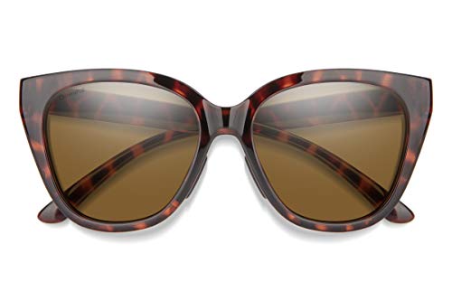 SMITH Era Sunglasses – Performance Sports Sunglasses for Cycling, Running, Baseball, Golf – for Men & Women – Tortoise + ChromaPop Polarized Brown