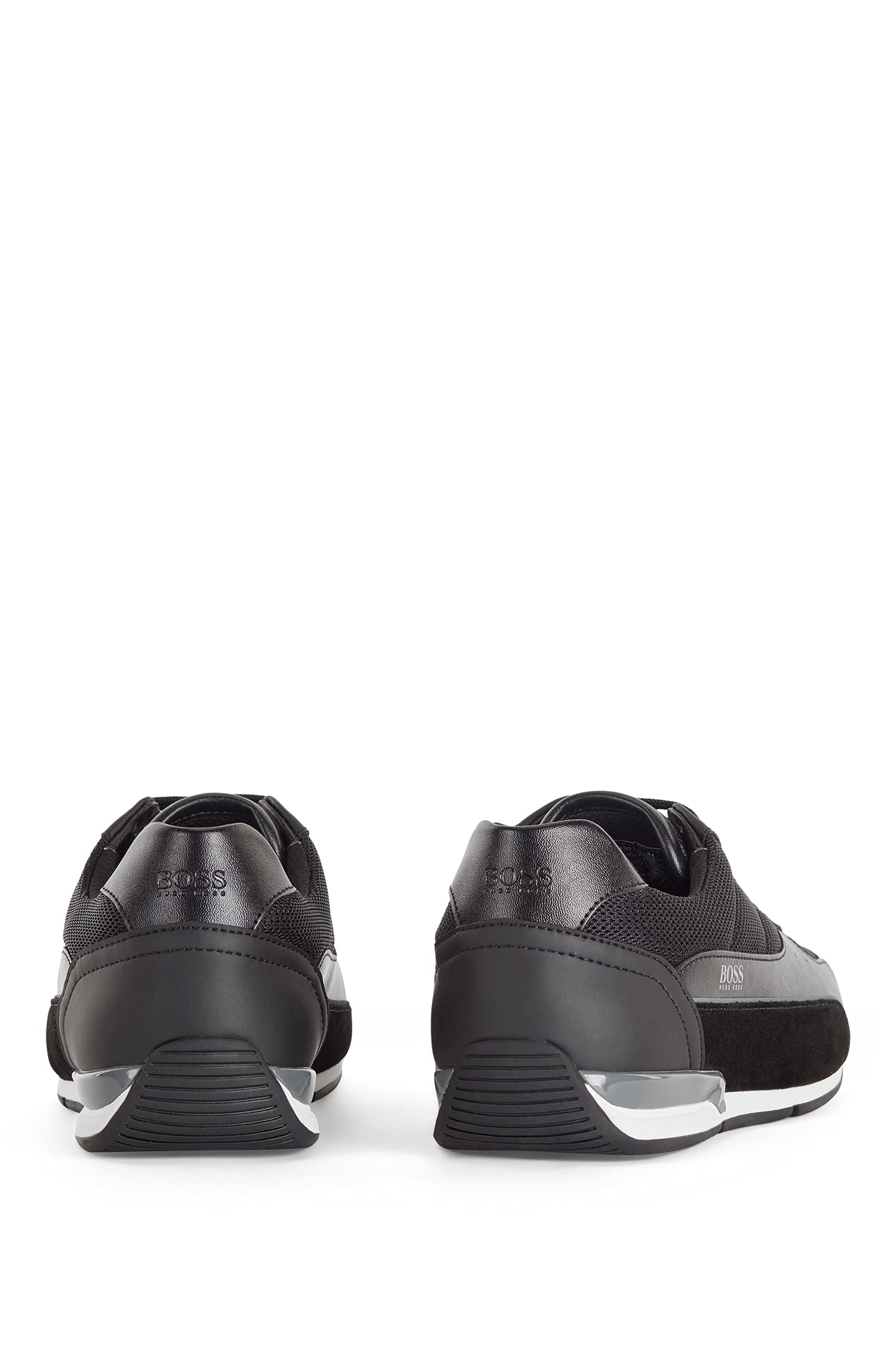 BOSS Men's Sneaker, Black 1, 11