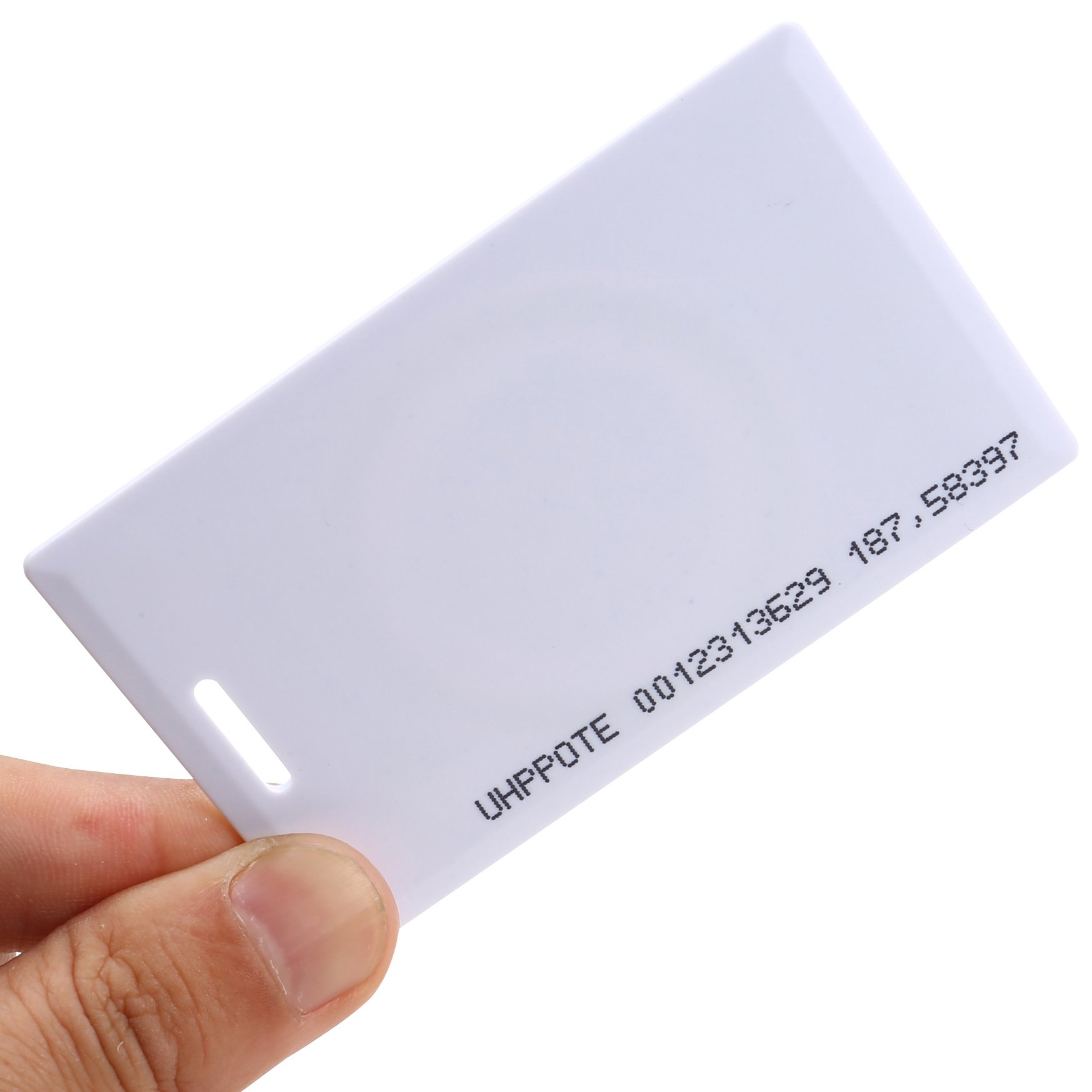 UHPPOTE Contactless 125kHz RFID Proximity Smart Card for Access Control & Time Attendance (1.8mm Thick, Pack of 50)