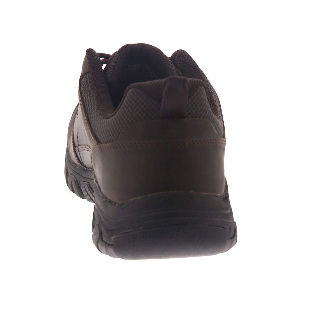 KEEN Men's-Targhee 3 Oxford Casual Hiking Shoes, Dark Earth/Mulch, 11 Wide
