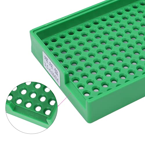 Demeras Screw Tray, Portable Durable Tool Tray Organizer Large Capacity Easy Access PP for Hardware