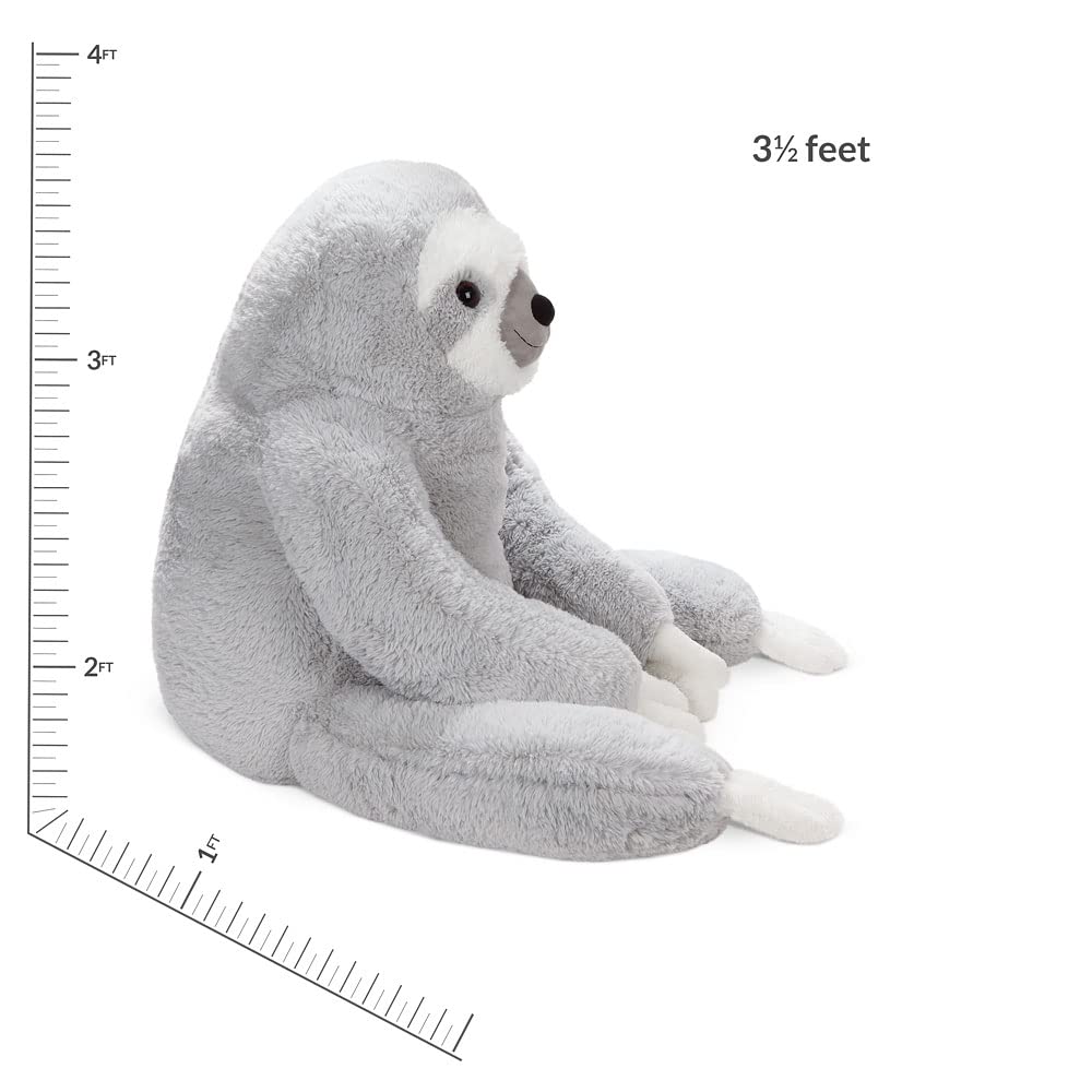 Vermont Teddy Bear Giant Sloth Stuffed Animal - Huge Stuffed Animals, 3.5 Foot, 42"