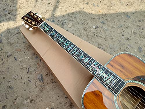 CJWSLYT Guitar Ebony Fingerboard 41 Inches All Acoustic Guitar D Style Guitar for Beginner 6strings Electric Guitar (Color : Guitar, Size : 41 inches)