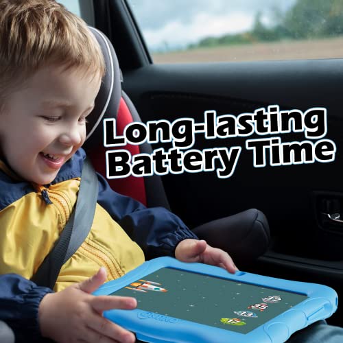 Contixo 7 inch Kids Learning Tablet Bundle - 2GB RAM 32GB Storage, Bluetooth, Android 10, Dual Cameras, Parental Control, Kids Bluetooth Headphone & Tablet Bag