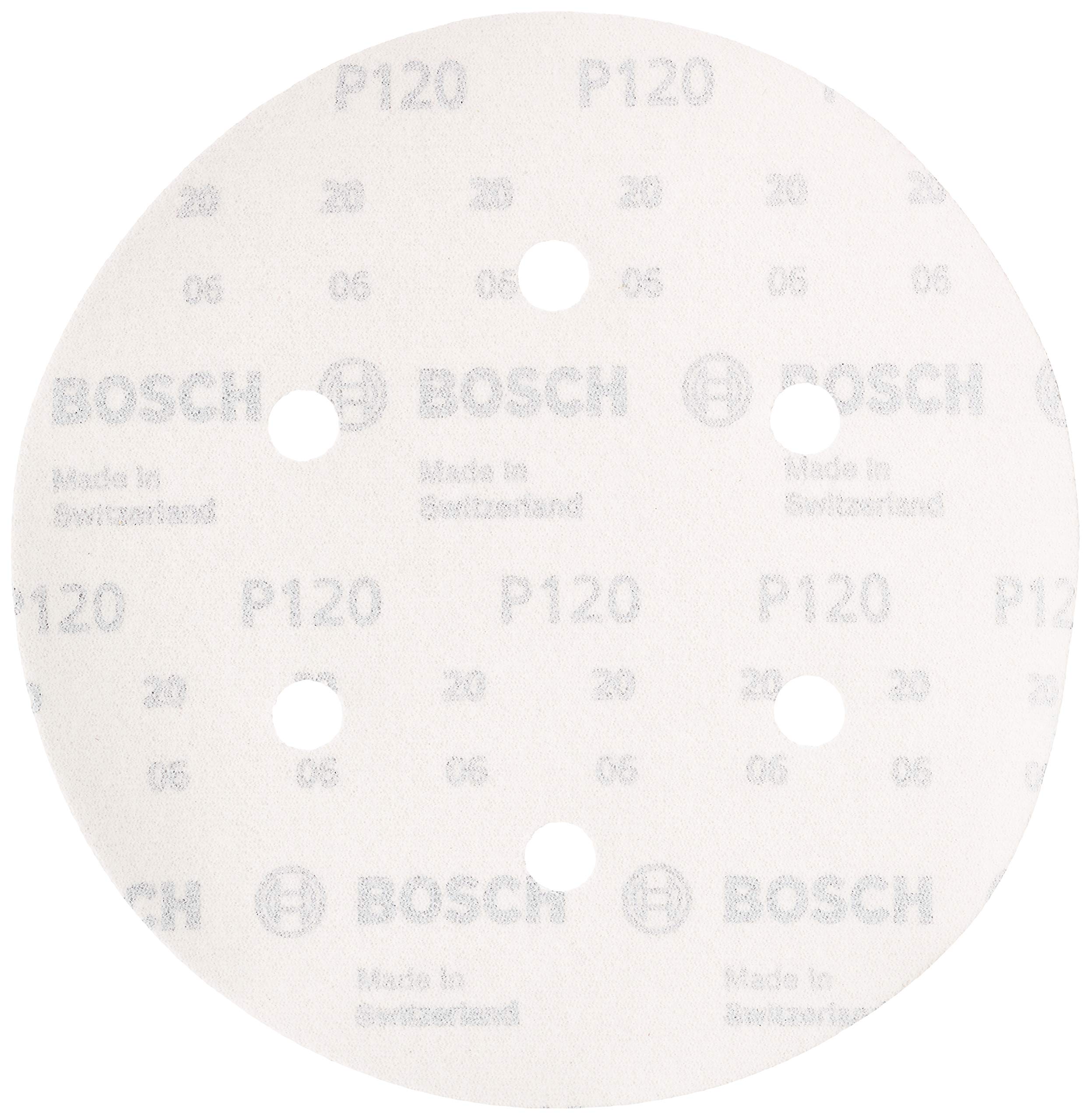 Bosch 2609256A32 Sanding Sheet Set for Random Orbit Sanders (5-Piece)