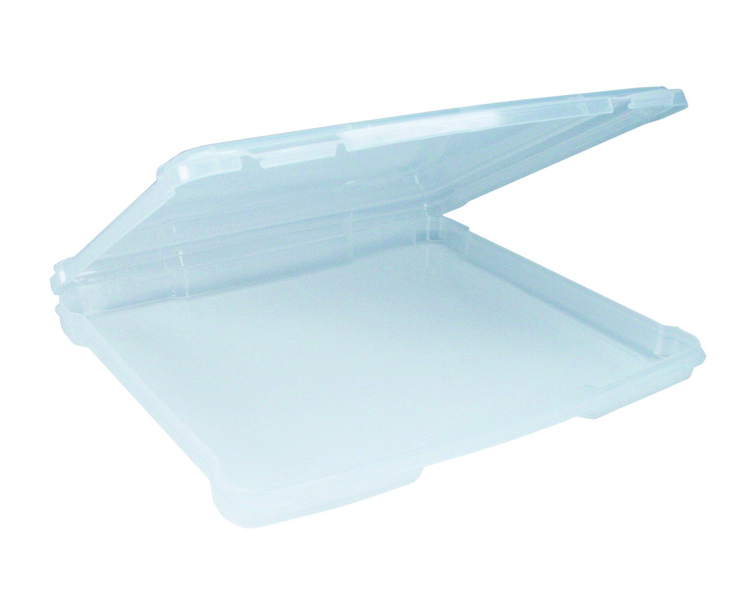 IRIS USA Slim Portable Project Case Storage, Clear